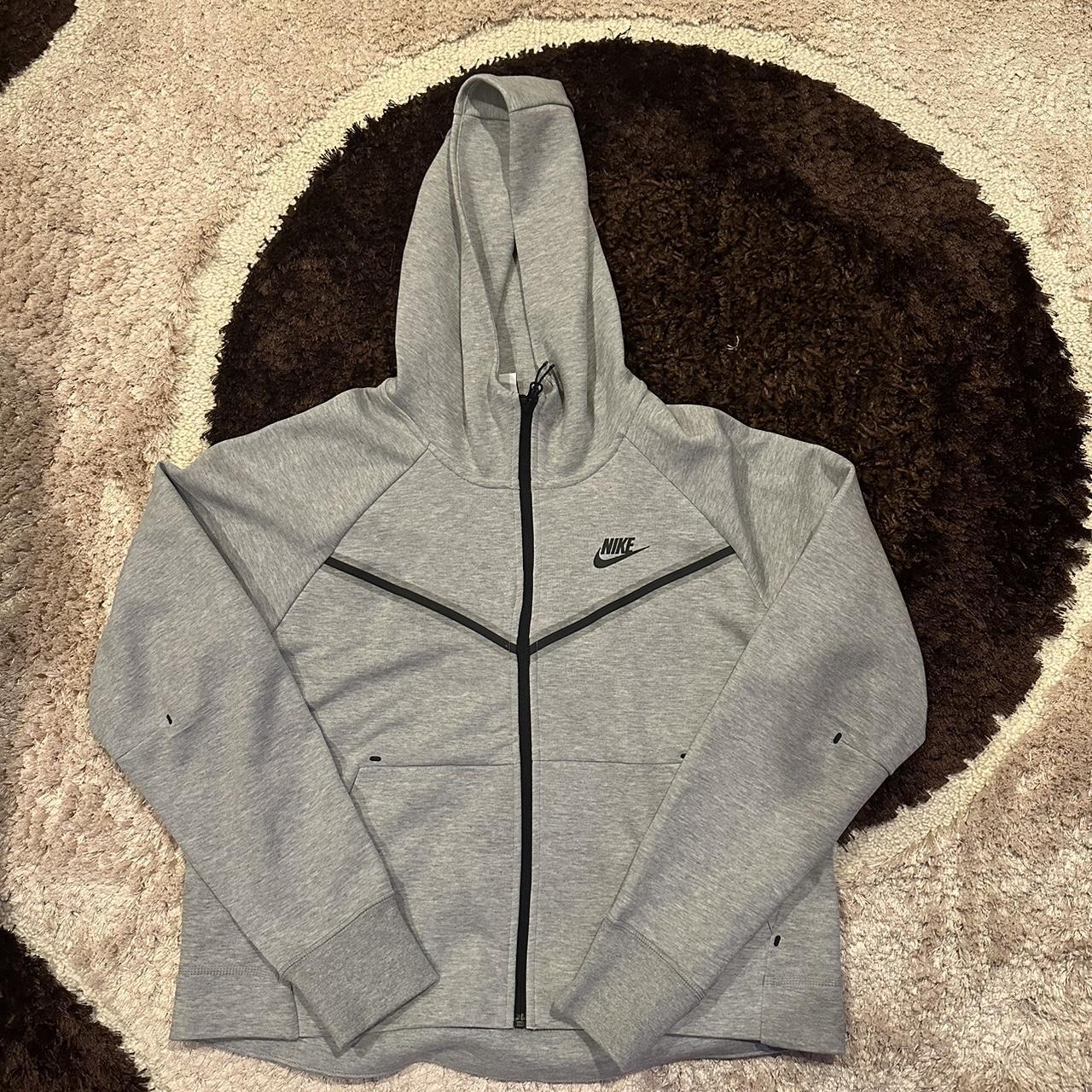 Nike tech fleece, gray, not worn, only visible... - Depop