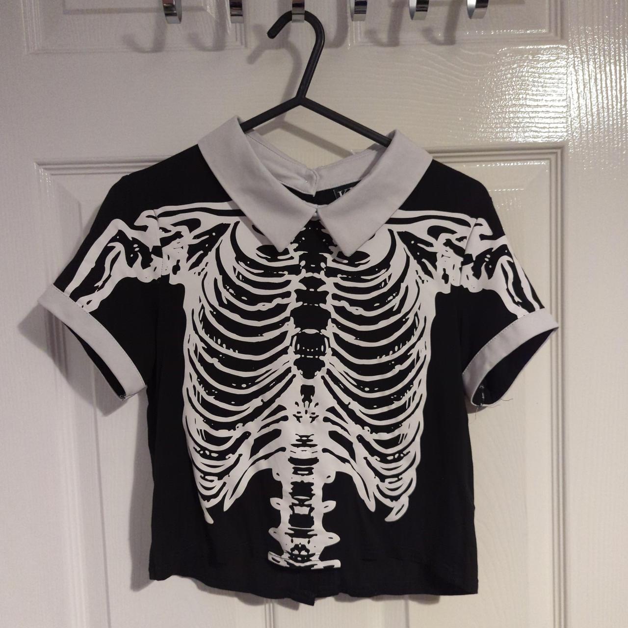 Killstar Women's Black Crop-top | Depop