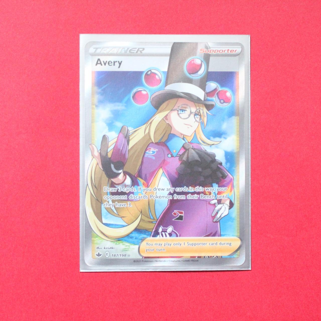 Avery (Full Art) - SWORD & SHIELD CHILLING REIGN... - Depop