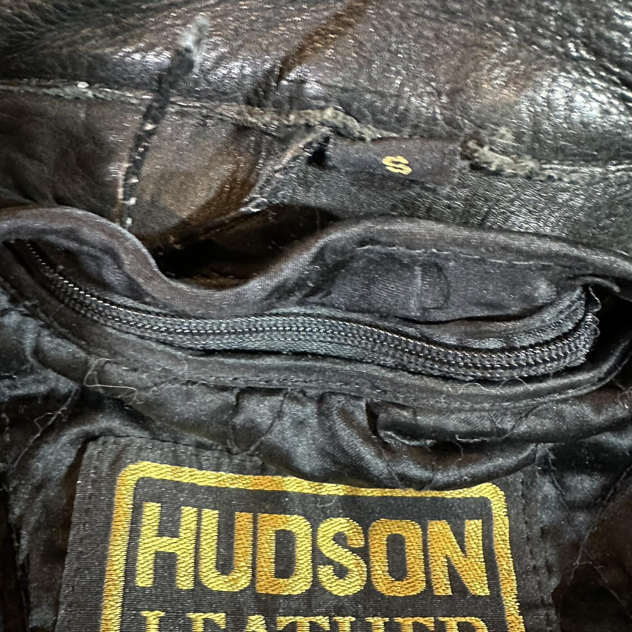 Genuine Leather Vintage Hudson leather jacket with... - Depop