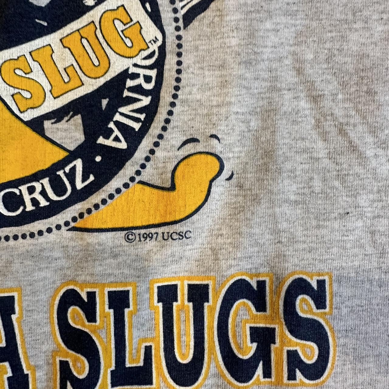 Vintage 1997 UCSC Banana slugs shirt Size L Great... - Depop