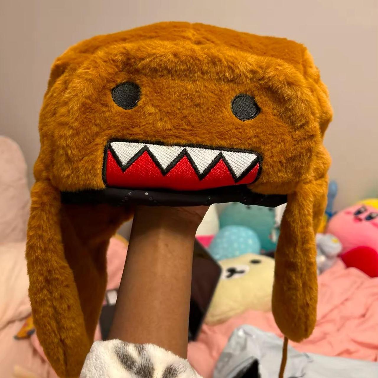 brown Domo ushanka hat #cosplay #domo #cute | Depop