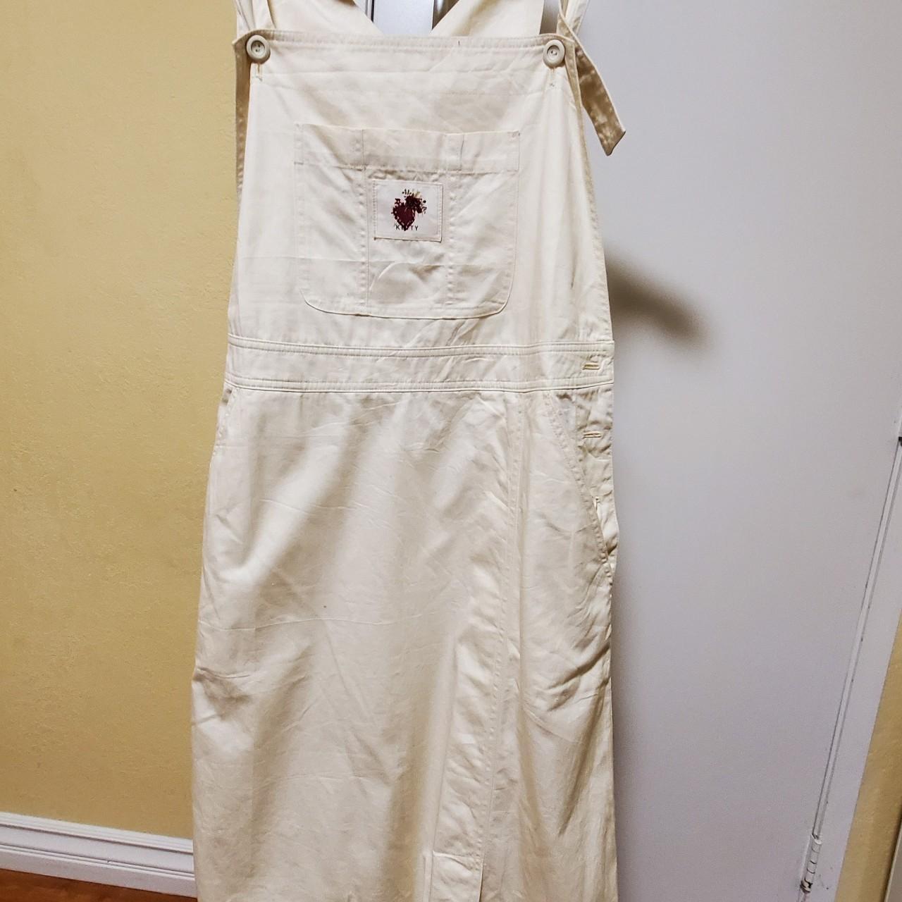 Japanese brand Ketty womens overall dress with... - Depop