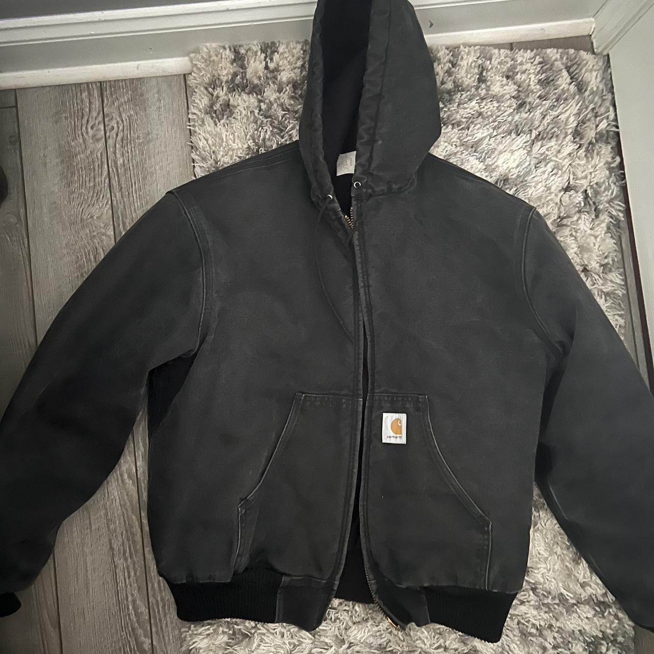 Black Carhartt J130 Jacket Size XL (Fits like a... - Depop