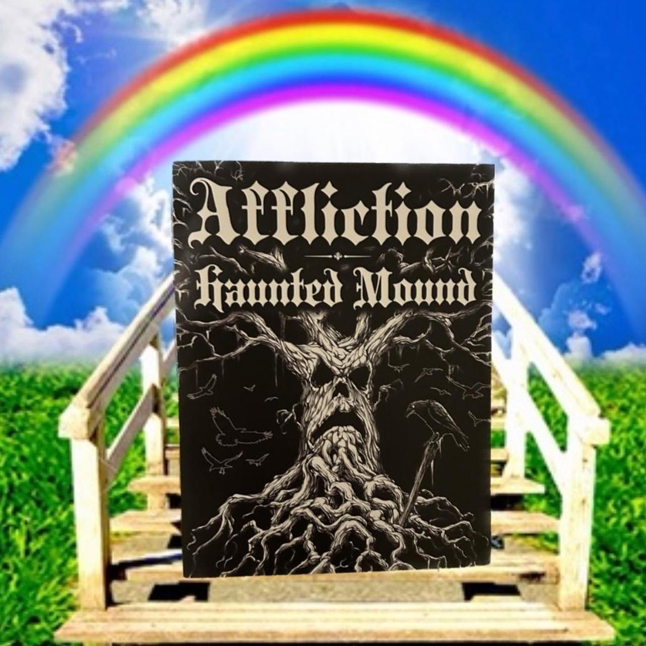 🕊️ HAUNTED MOUND X AFFLICTION POSTER 🕊️ 8x11 AMAZING... - Depop