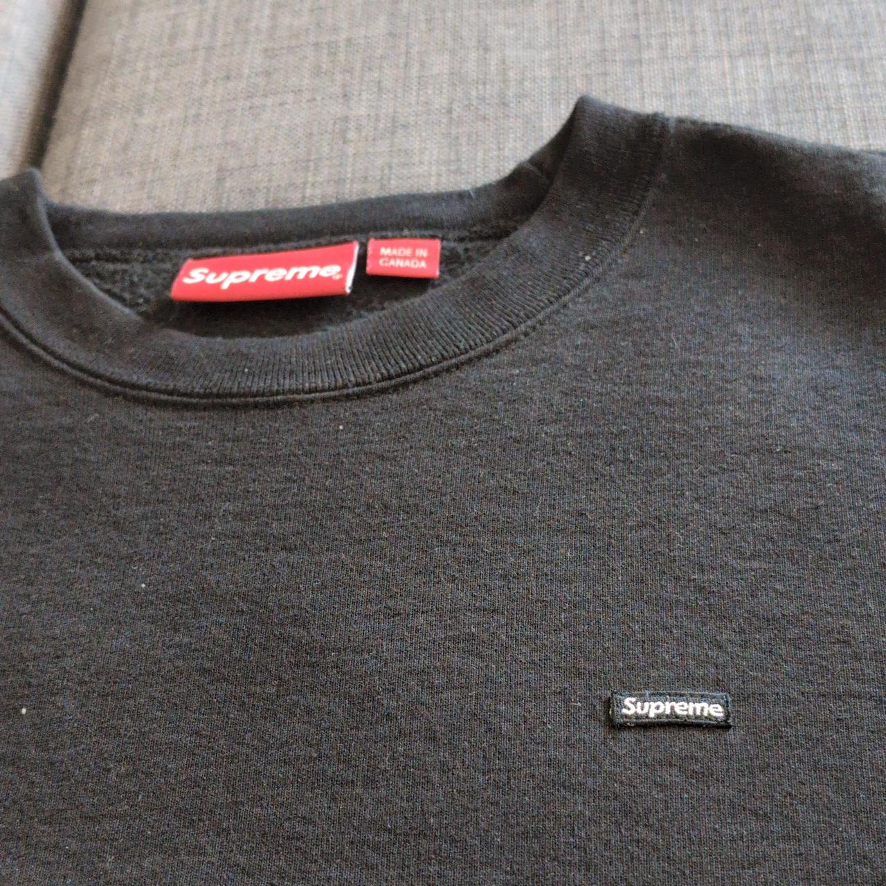 Supreme Mini Box Logo Sweater P2P - 65cm Length - 70cm - Depop