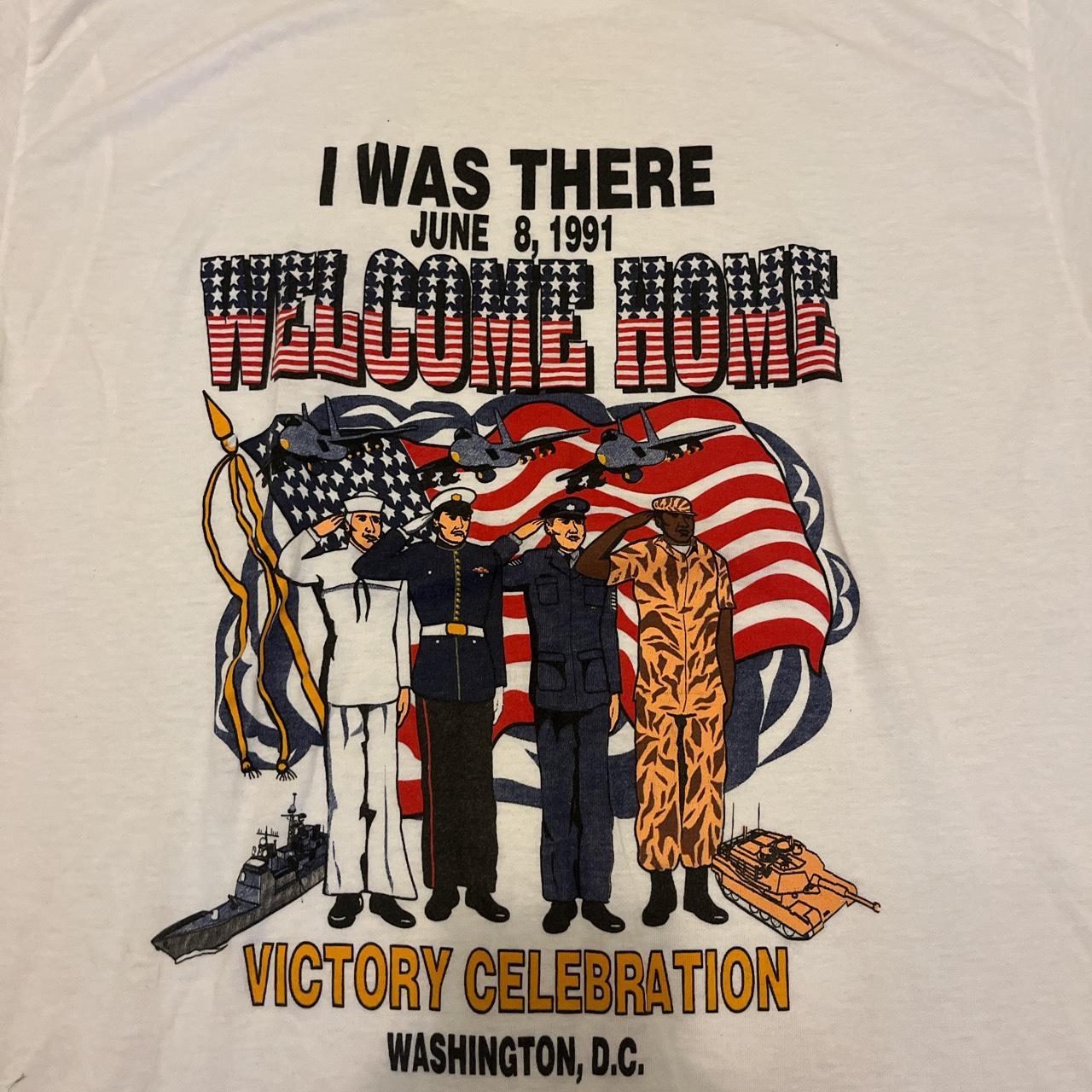 Vintage 90’s victory celebration tee - Depop