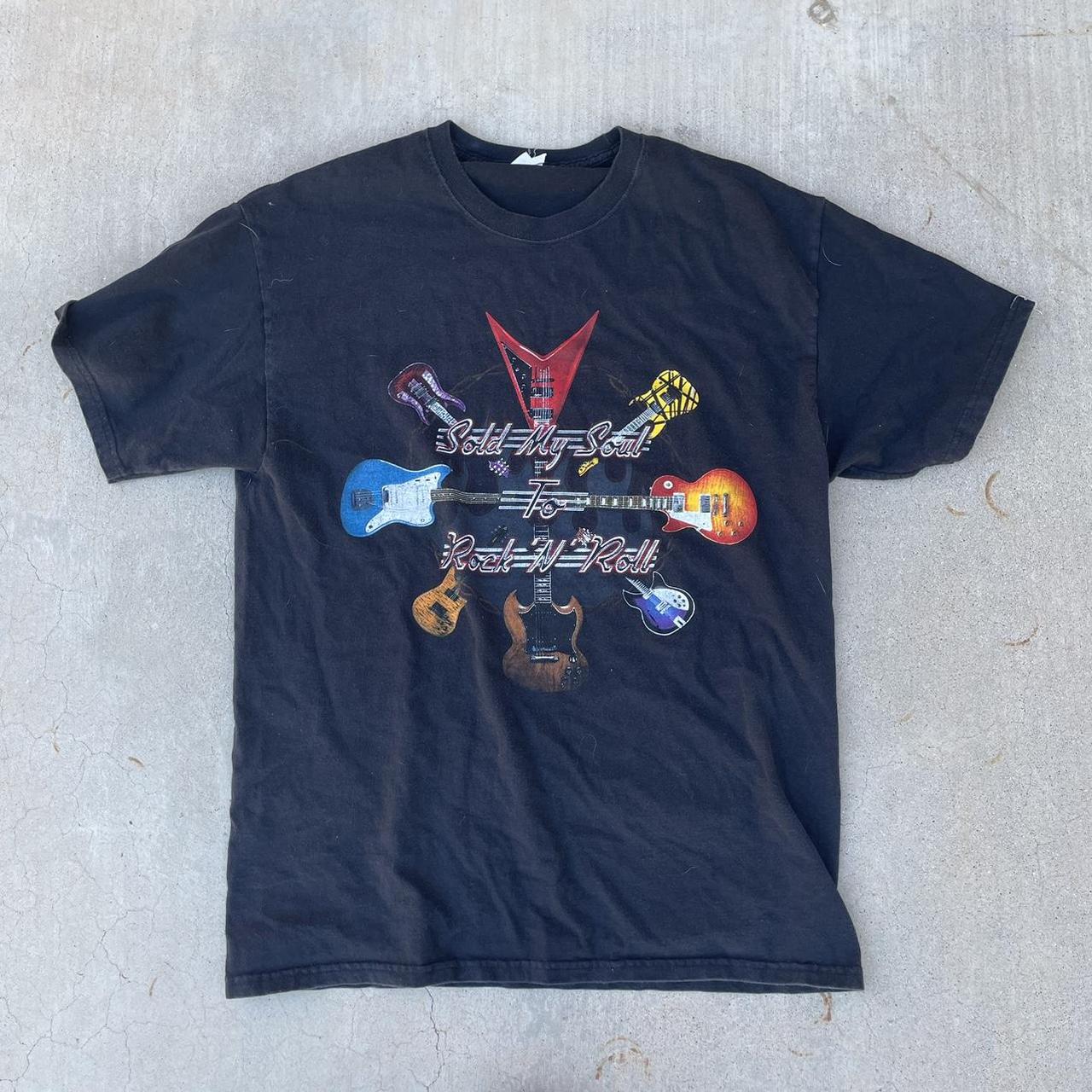 vintage graphic band tee #bandtee #y2k #grunge... | Depop