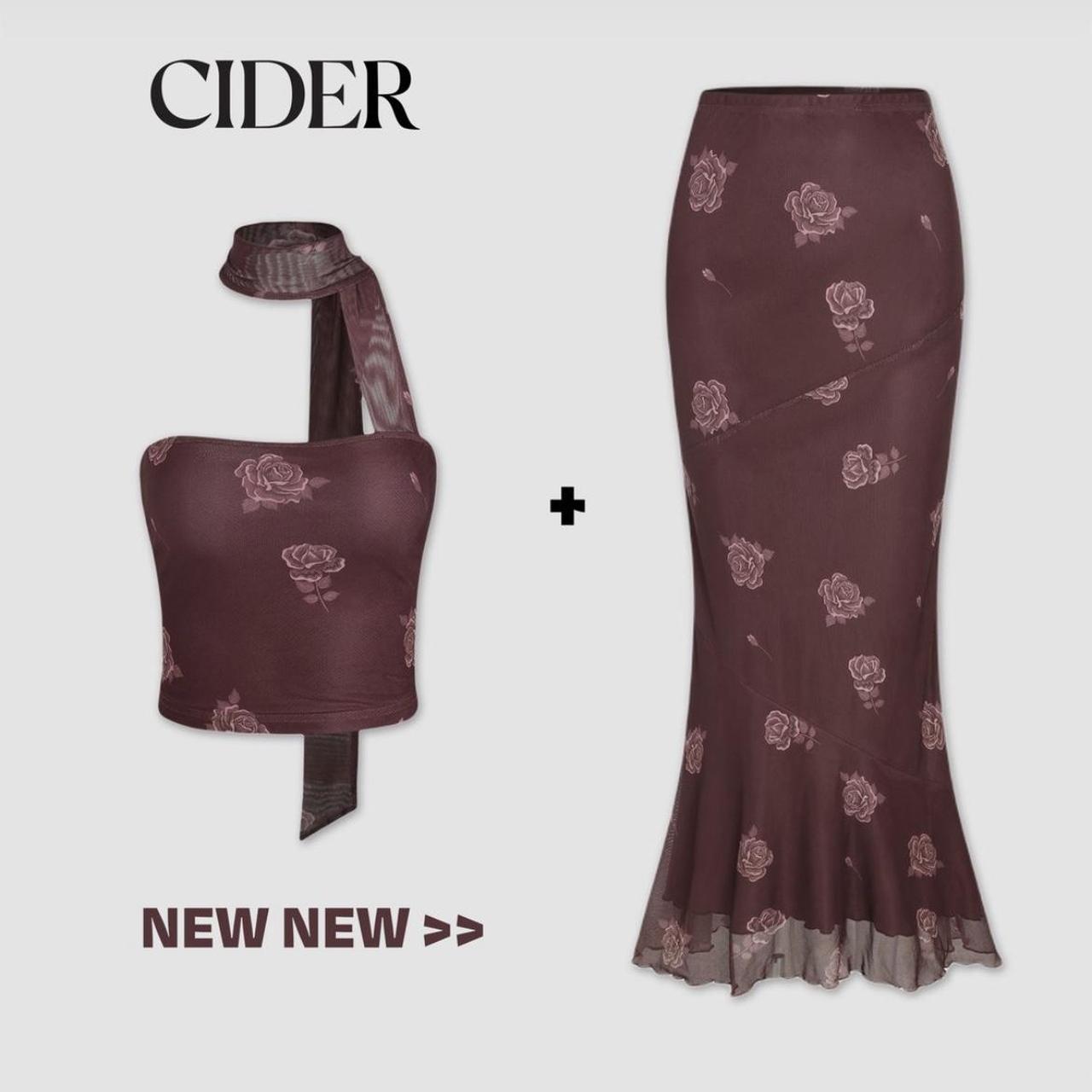 Cider’s gorgeous two-piece 🥀💜 perfect for formals /... - Depop