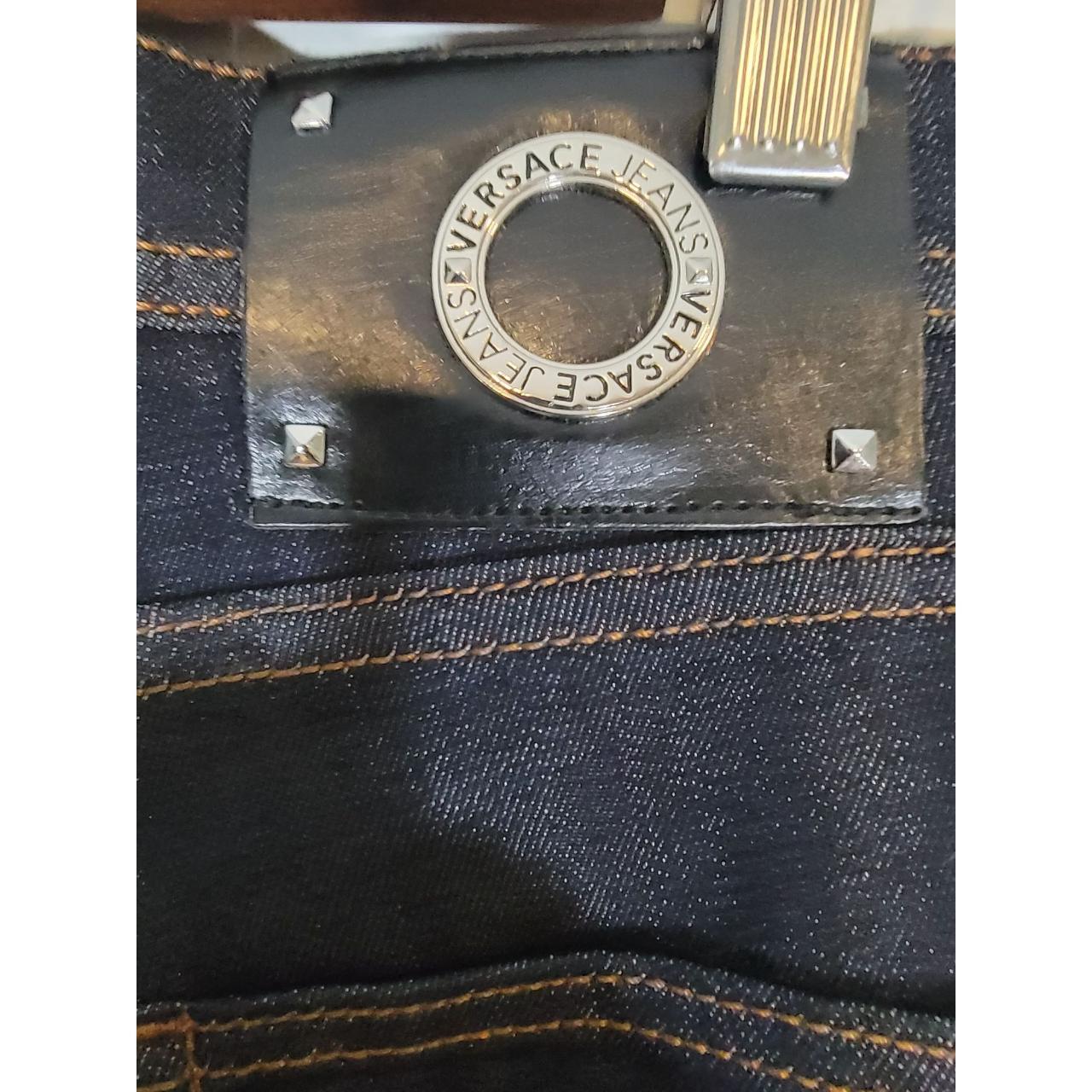 Men's NWT Versace Denim Jeans. Jeans have a Versace... - Depop