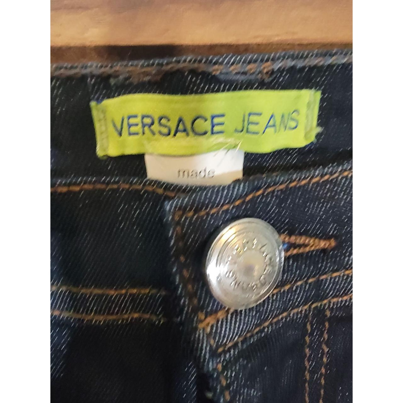 Men's NWT Versace Denim Jeans. Jeans have a Versace... - Depop