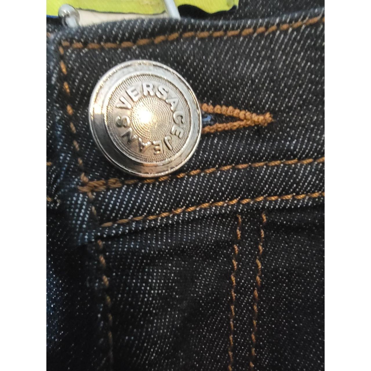 Men's NWT Versace Denim Jeans. Jeans have a Versace... - Depop