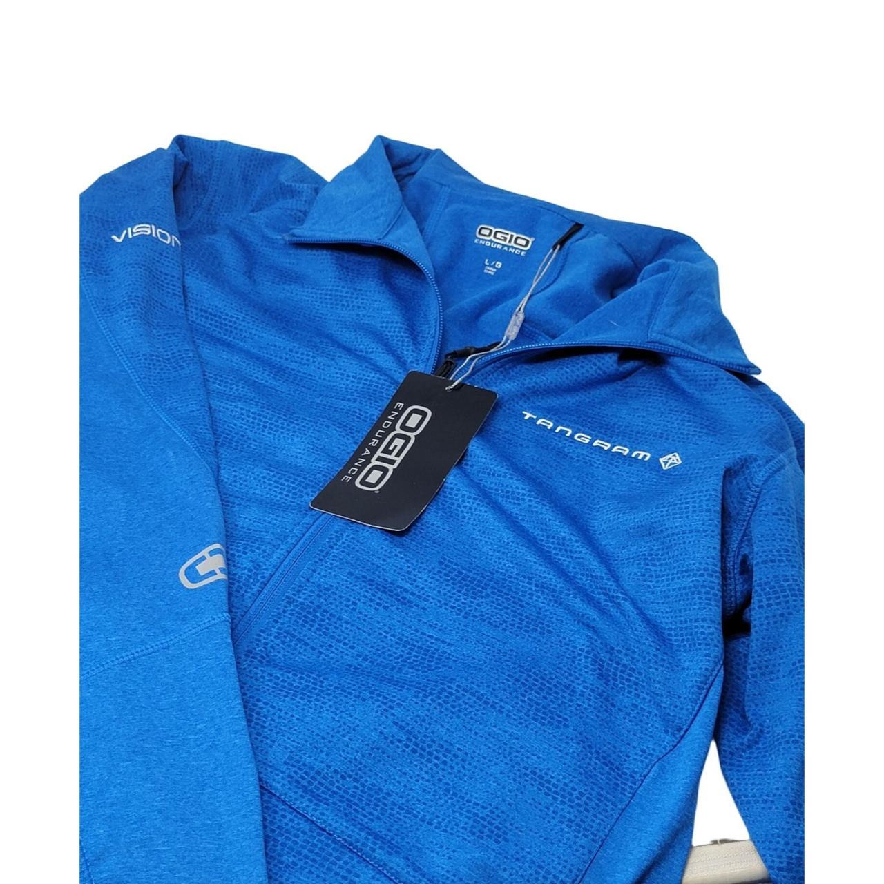 This OGIO Endurance Warm Up Jacket in royal blue is... - Depop