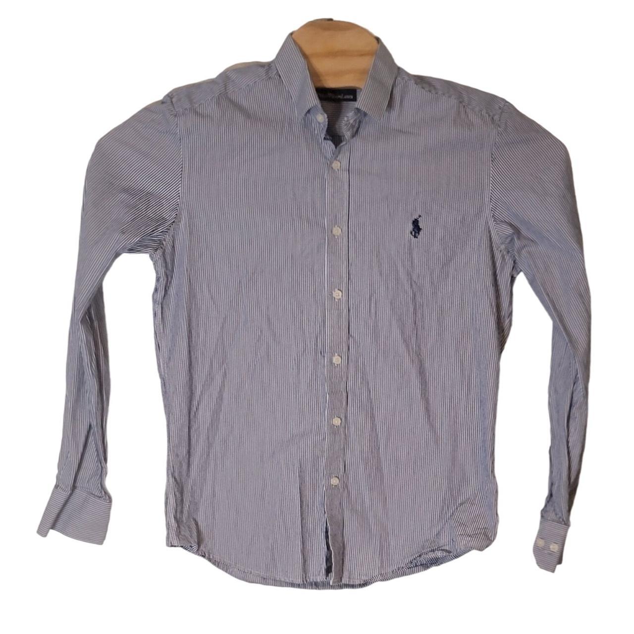 This Polo Ralph Lauren button-up dress shirt in... - Depop