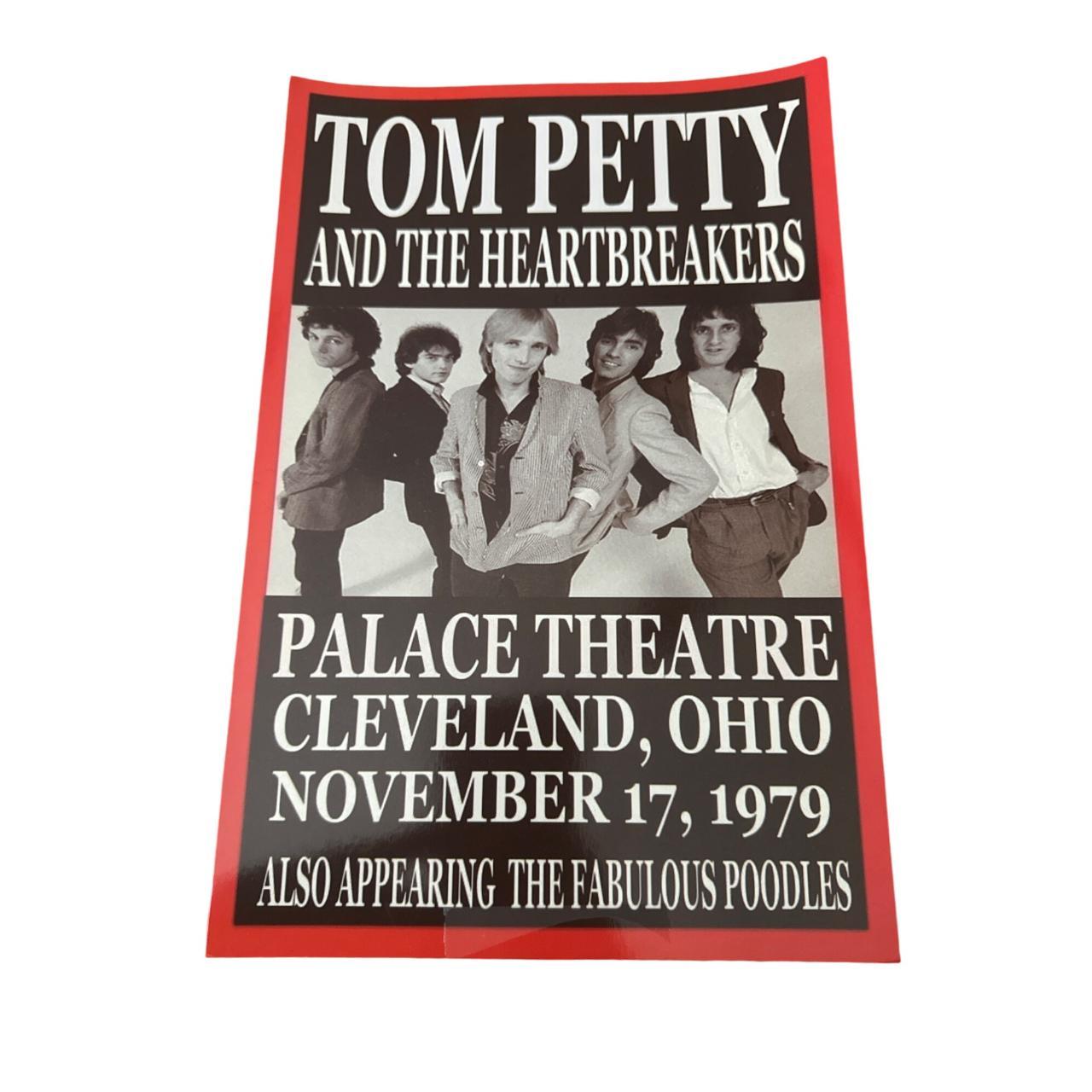 1979 Replica Tom Petty Concert Poster 11.5X8 Full... - Depop