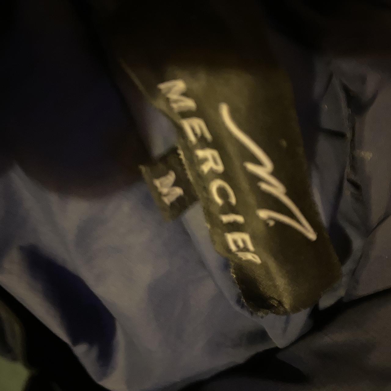 Navy blue mercier jacket - Depop