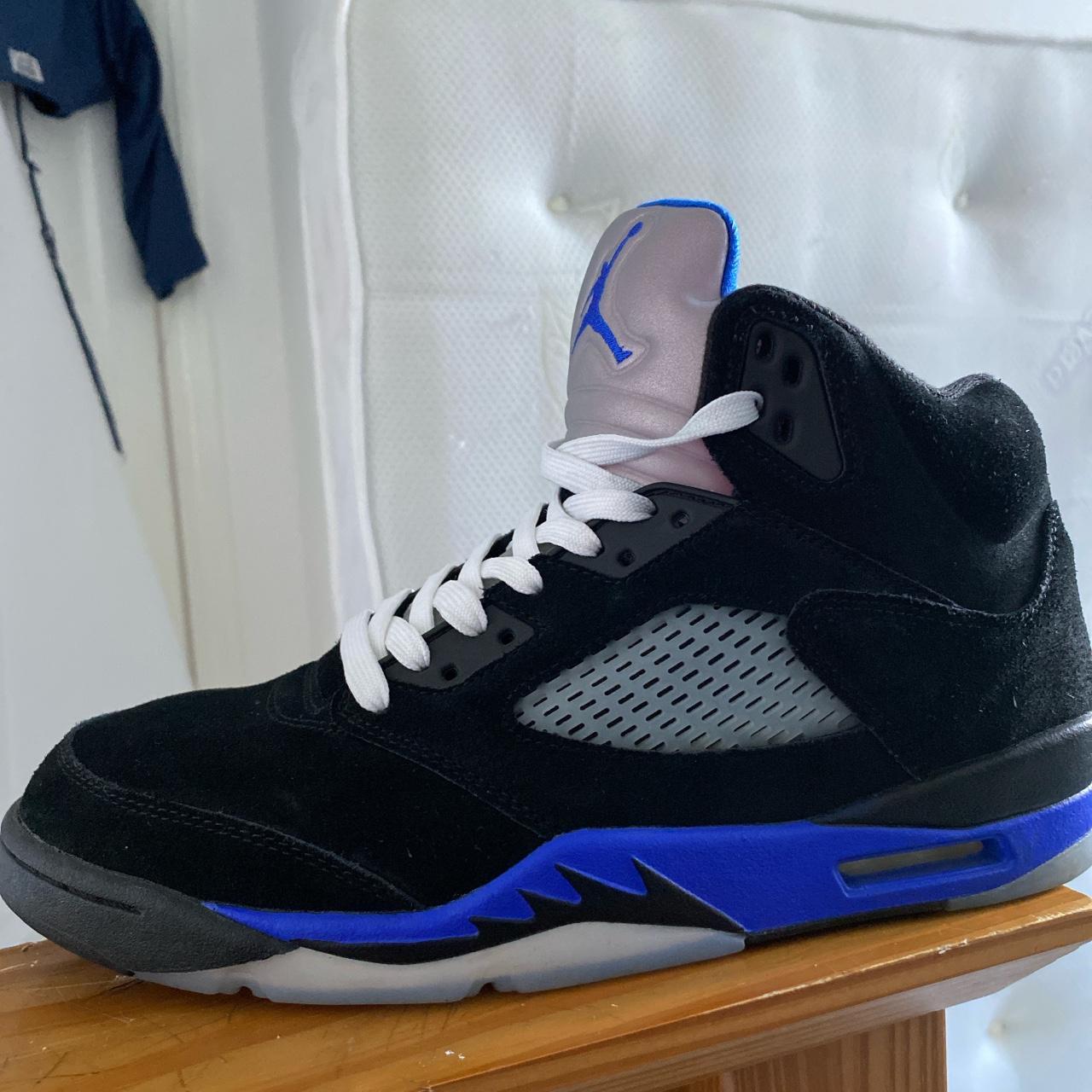 Jordan 5 racer blue - Depop