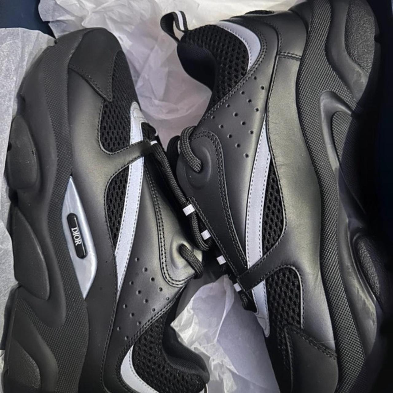 Dior b22 reflective black Condition : used... | Depop