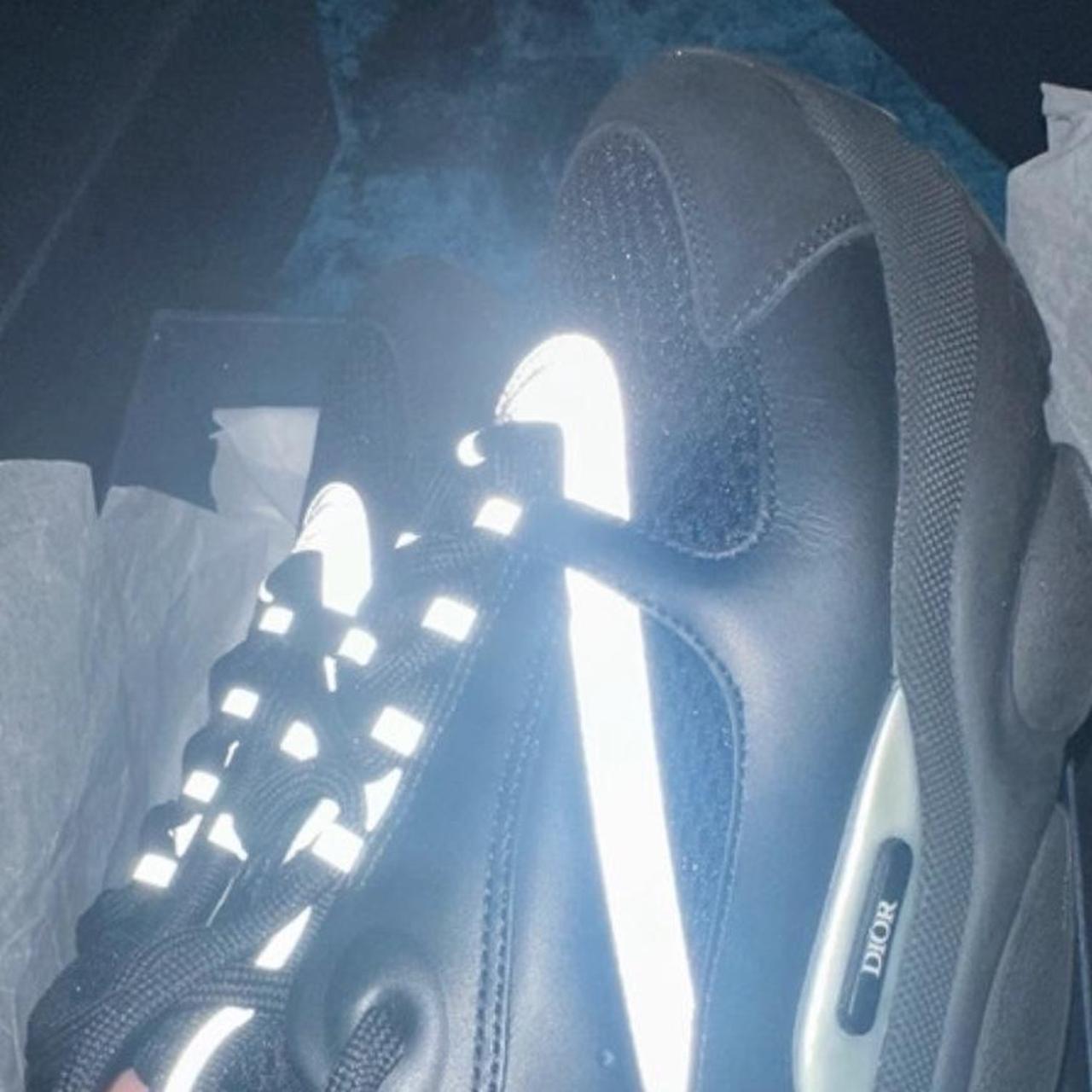 Dior b22 reflective black Condition : used... | Depop