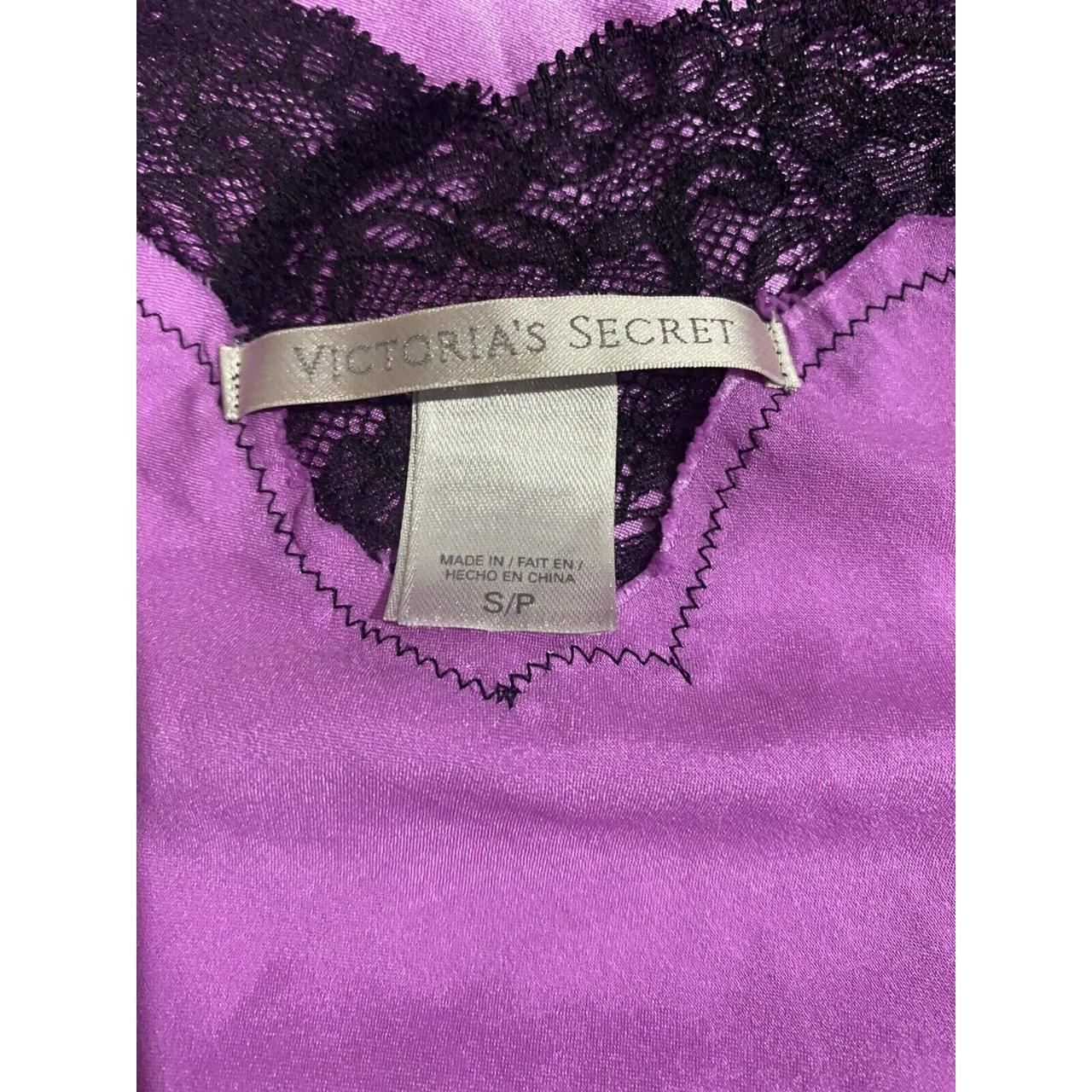 Victoria's Secret Purple Nightgown Cami Chemise... - Depop