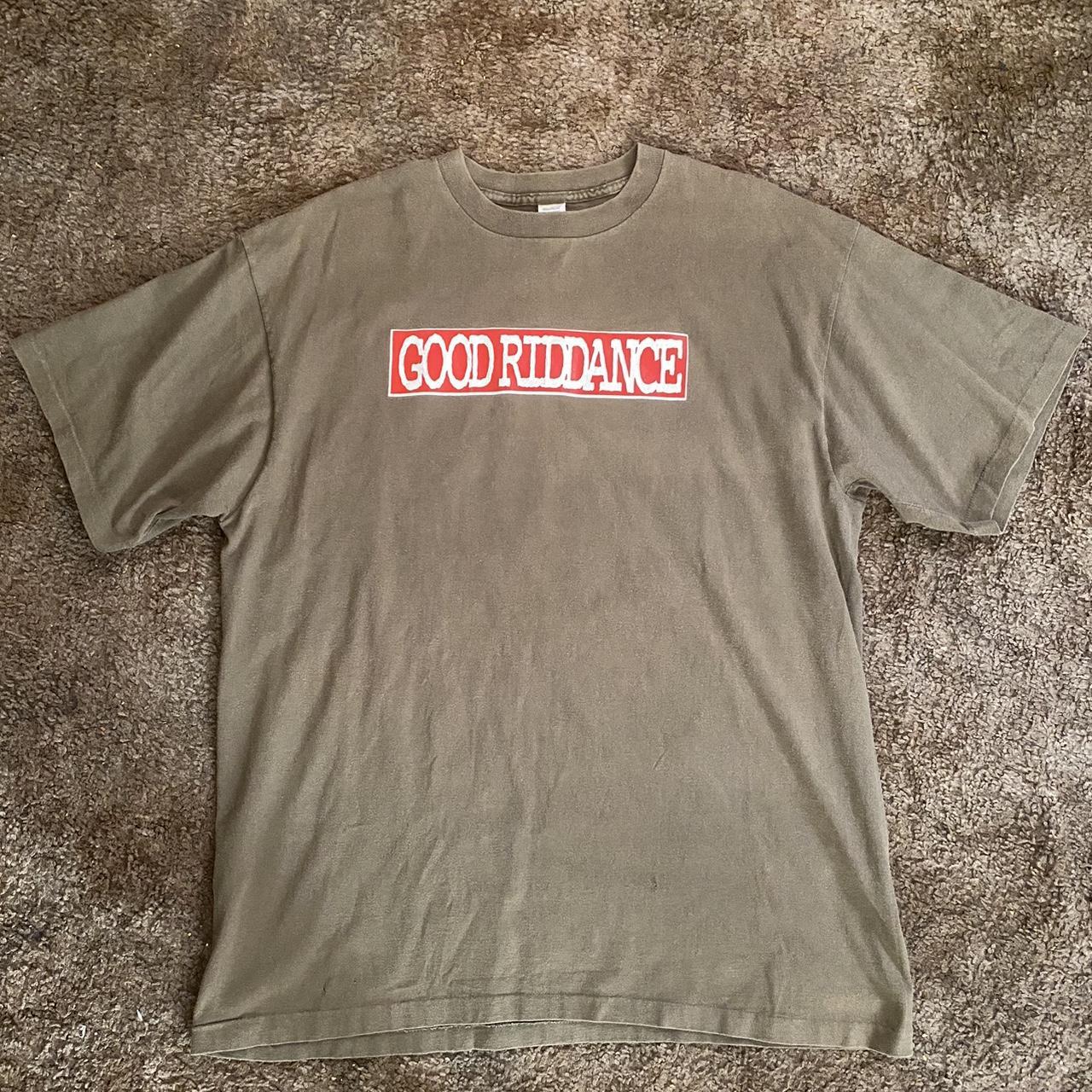 90’s Good Riddance For God and Country tee. Single... | Depop