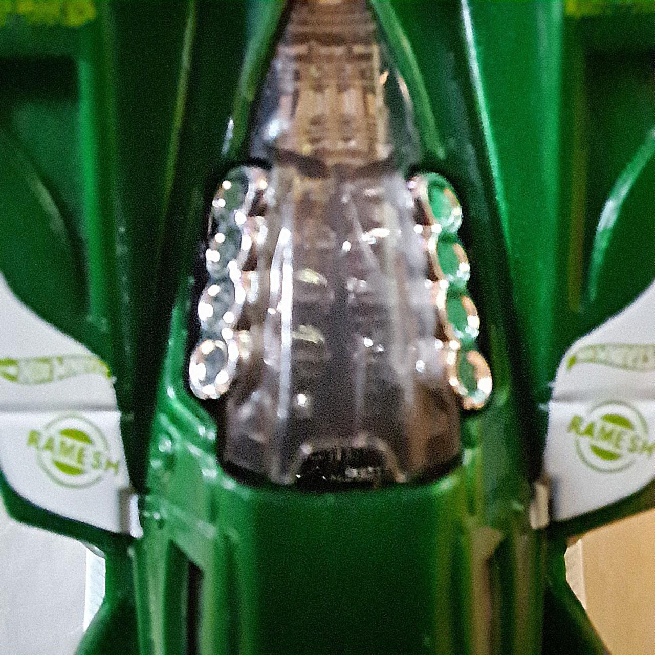 Hot Wheels green speed racer car #3. (c)2010 Mattel.... - Depop