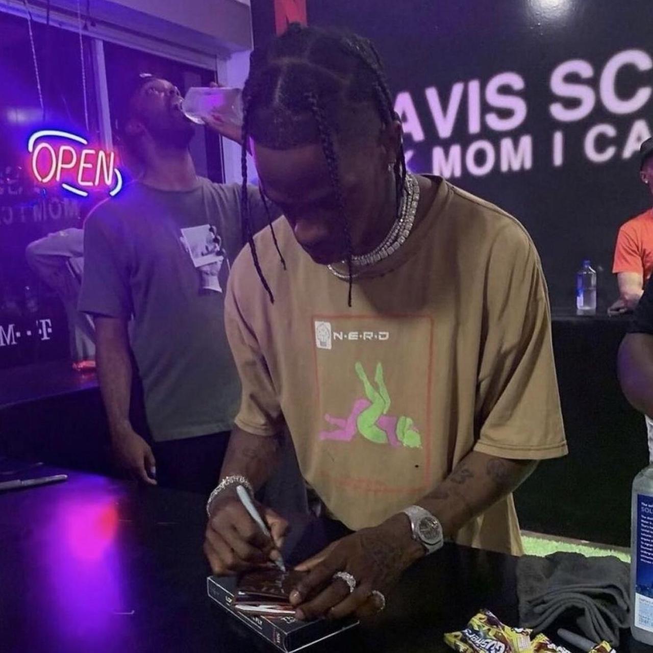 2000's N.E.R.D (NERD) Provider Shirt Size:... - Depop