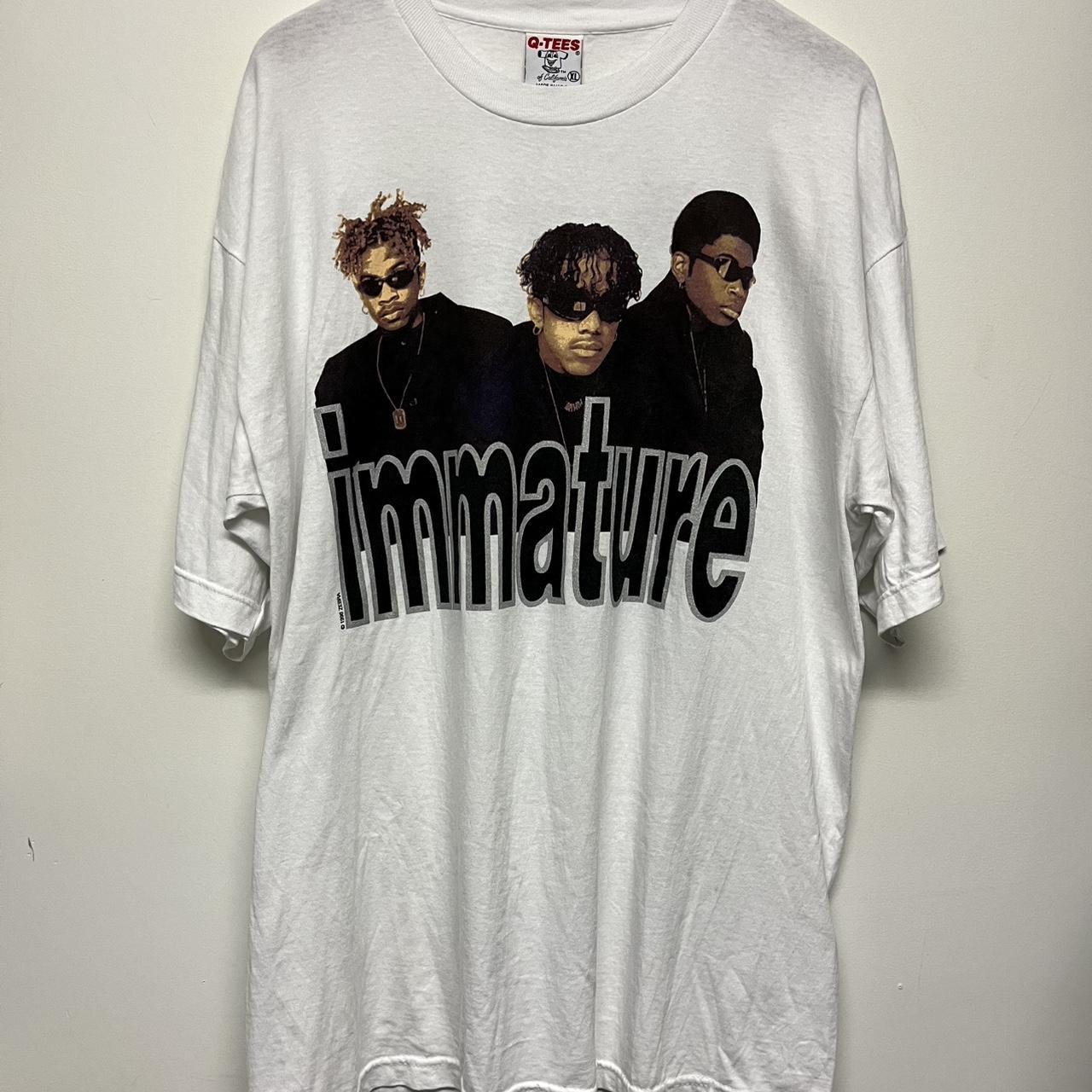 Vintage Immature We Got It Band Tee Shirt Size:... - Depop