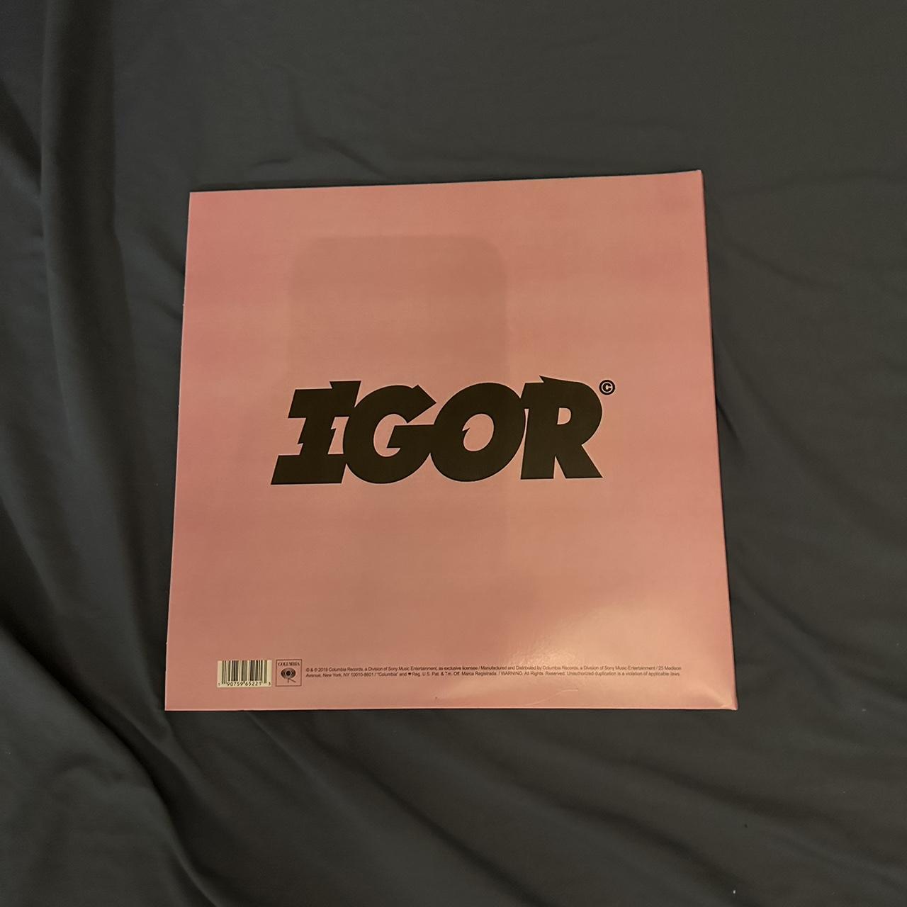 IGOR vinyl by Tyler The Creator brand new never play... - Depop