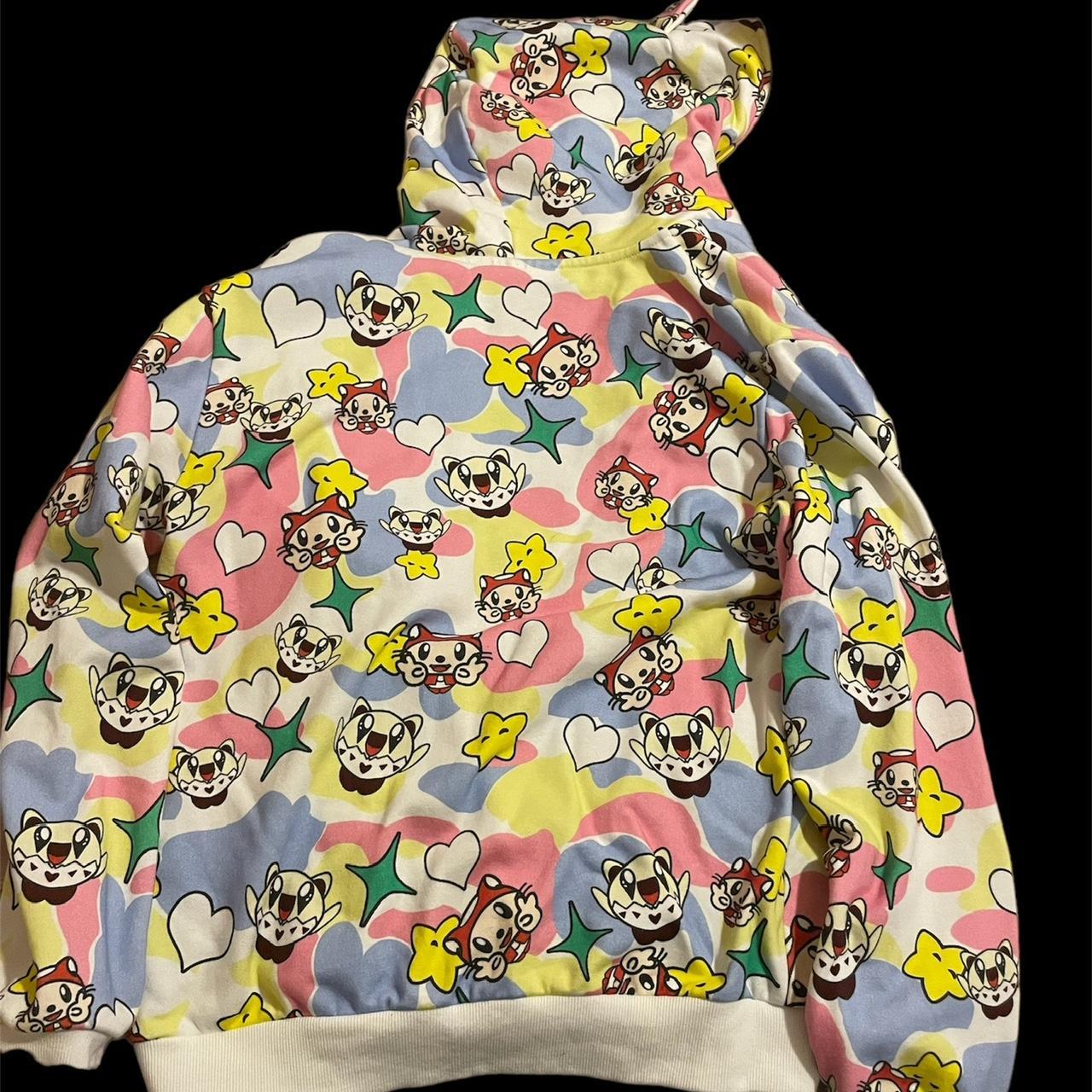 Cyber y2k Camo Full zip up Reminds me of Bape Mint... - Depop