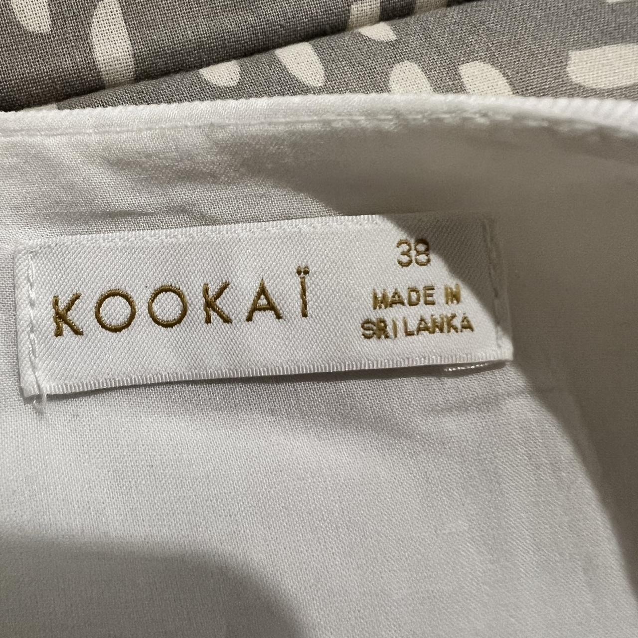 Kookaï White V Crop #kookai | Depop