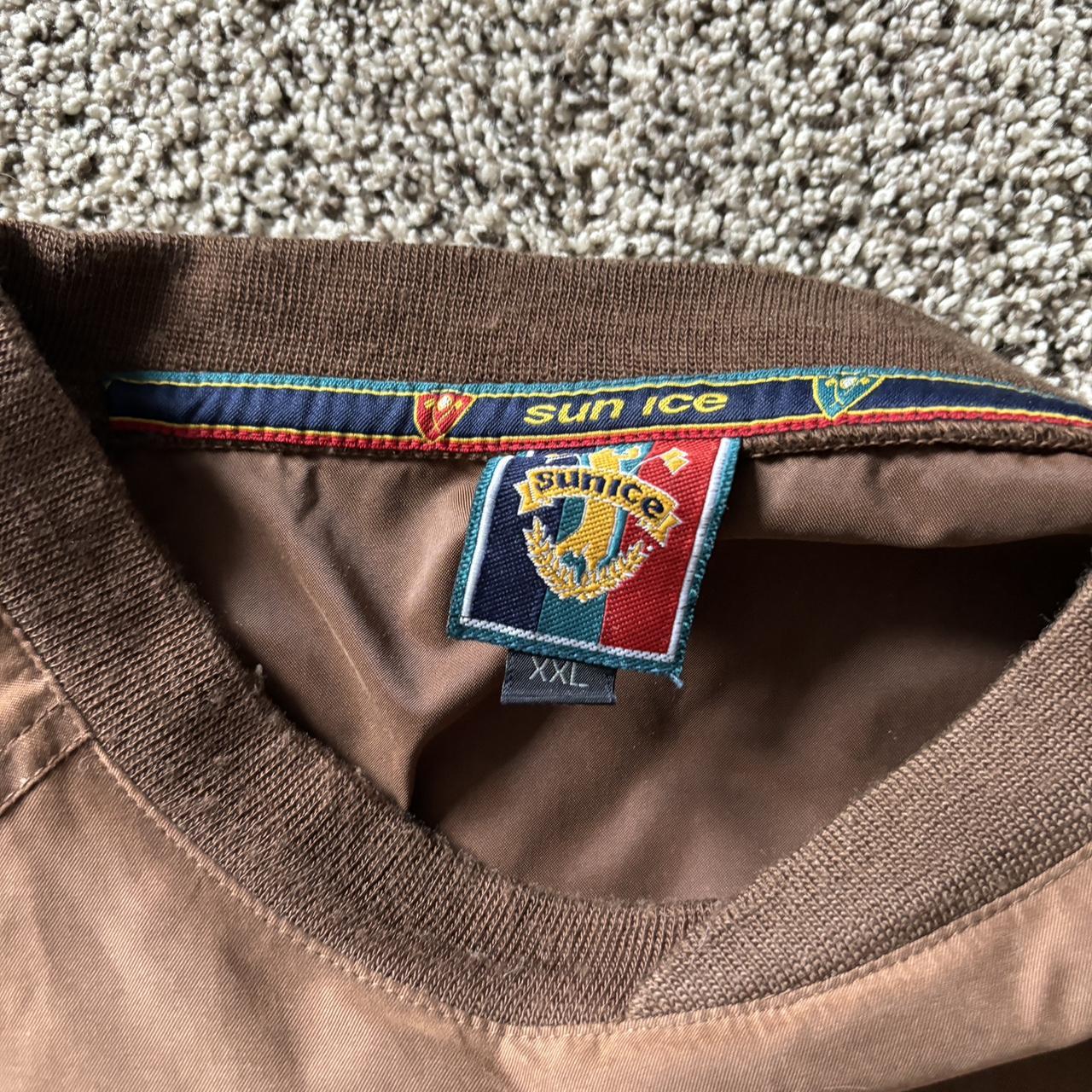 Vintage golf Sun Ice windbreaker - Depop