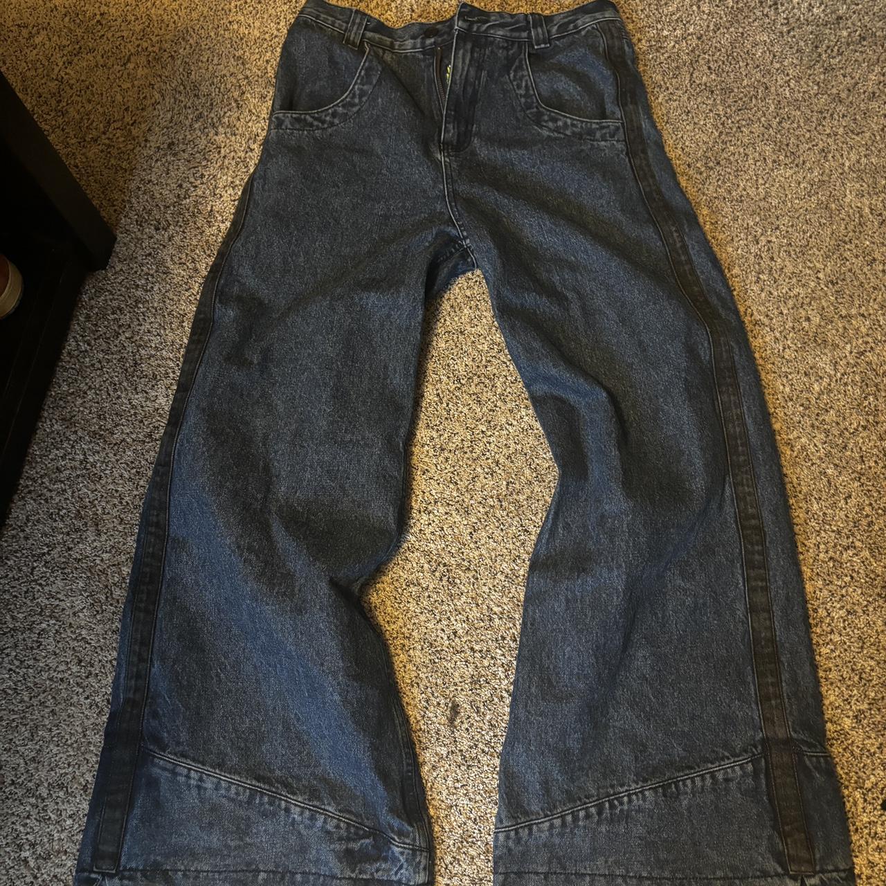Liquid lagoon gen 3 jeans like jnco Super fire,... - Depop