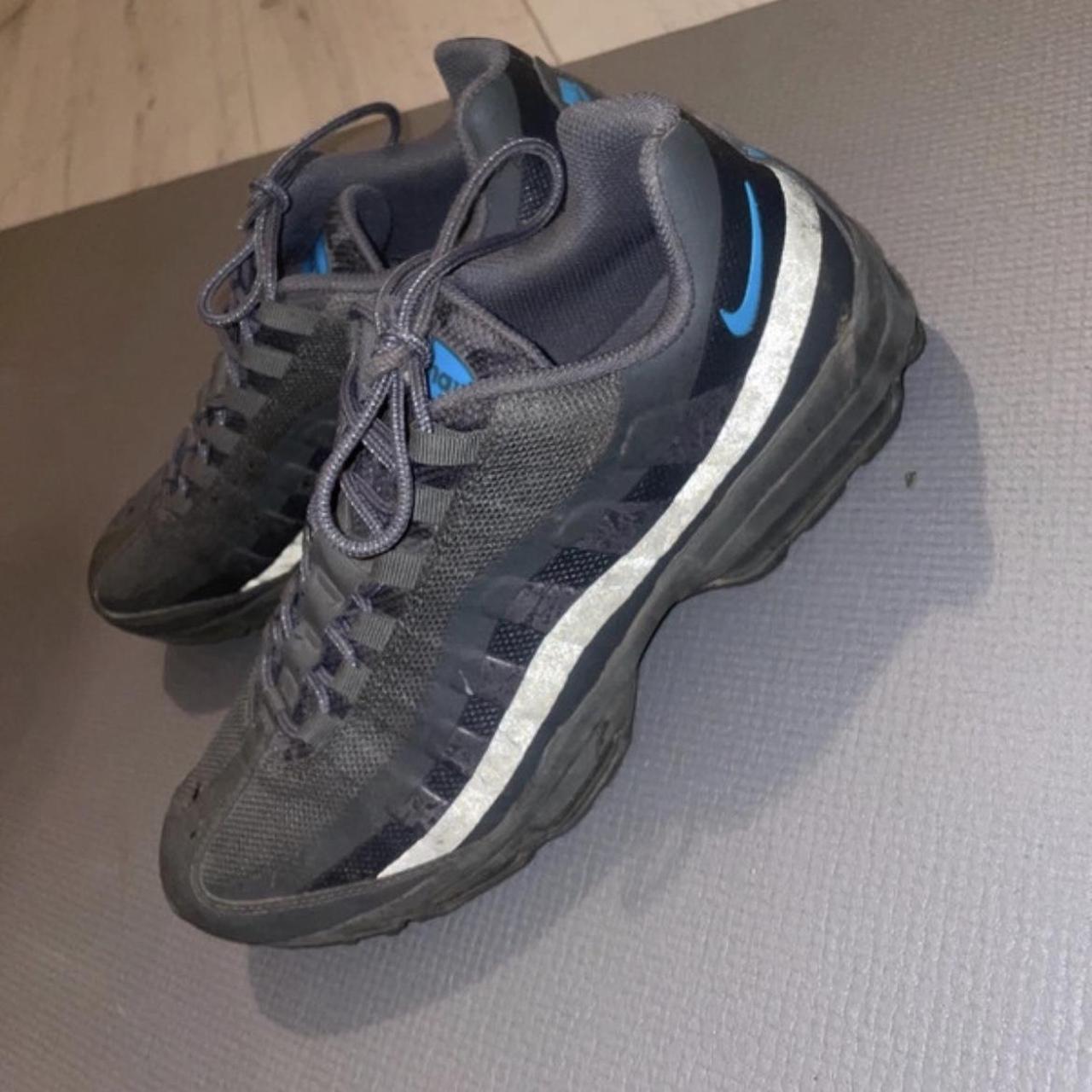 Nike Air Max 95s Limited Edition UK9 Blue🔵🐘 - Depop