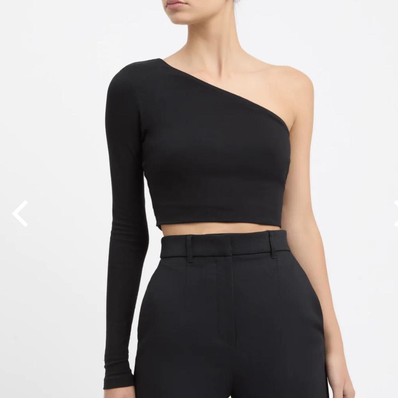 Kookai crop, one shoulder. Size 1/38. $28 - Depop