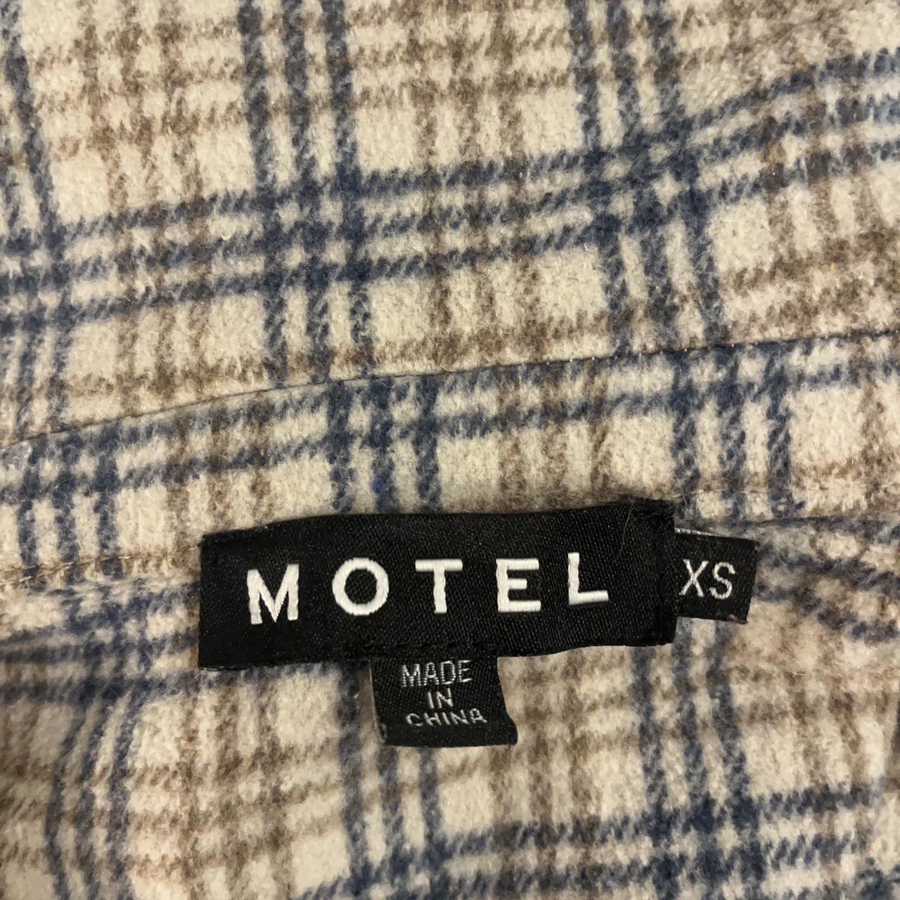 Motel Rocks Flannel button up - Depop