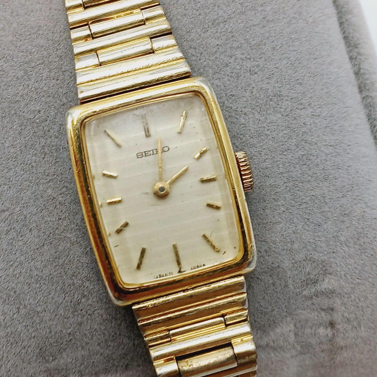 This vintage Seiko wristwatch is a stunning piece... - Depop