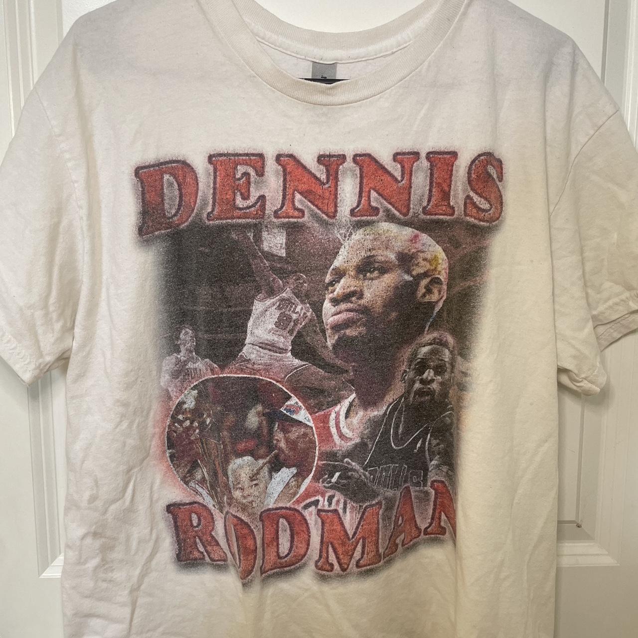 Very nice Dennis Rodman graphic tee from... - Depop