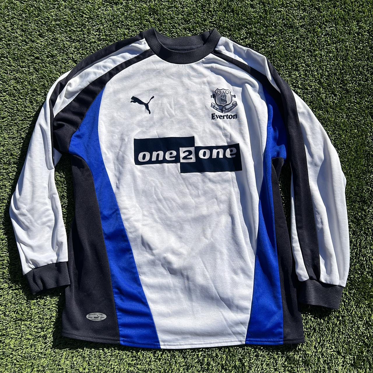 Authentic Everton FC Puma Long Sleeve Jersey #soccer - Depop
