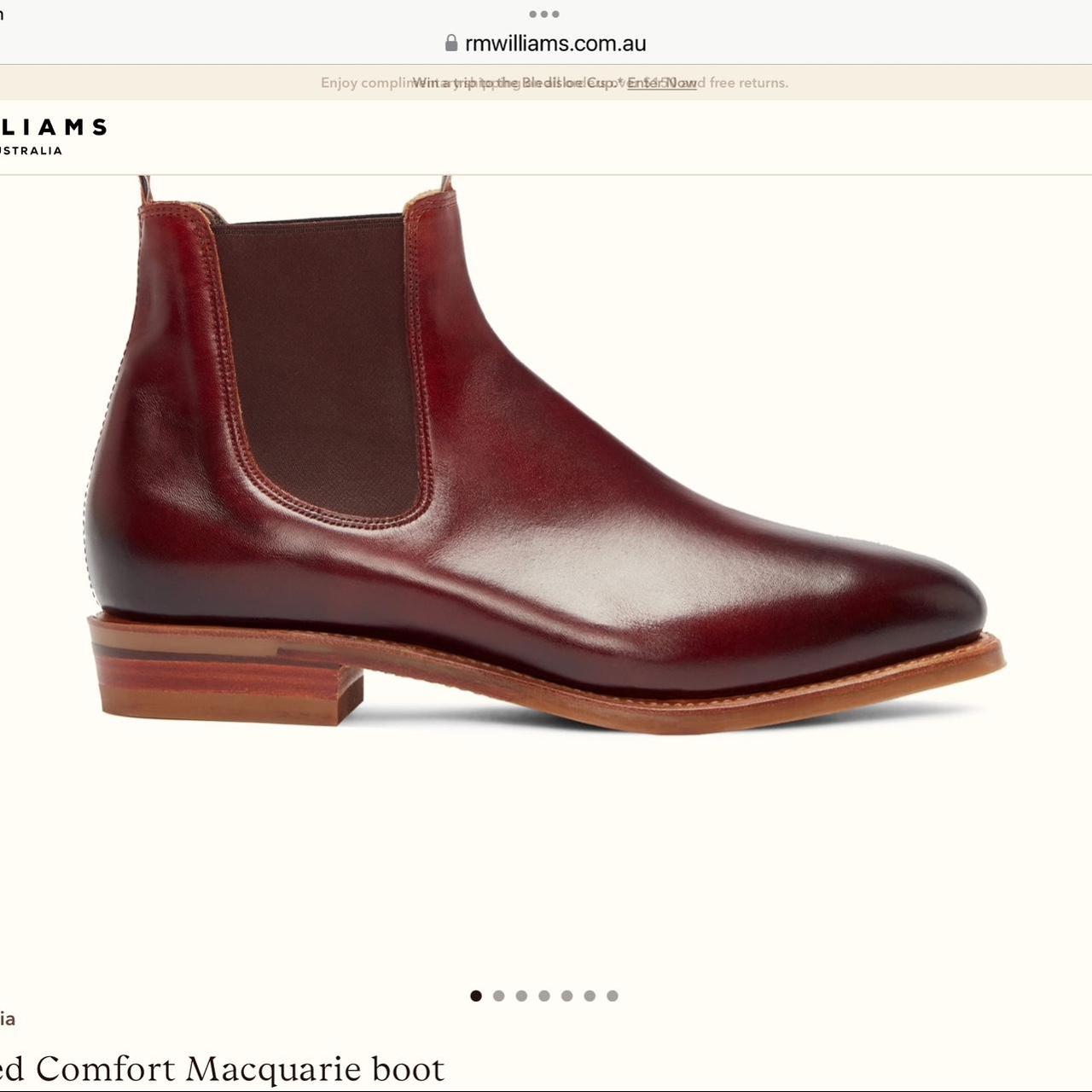 Classic RM Williams leather dress boots. Size 8 1/2... - Depop