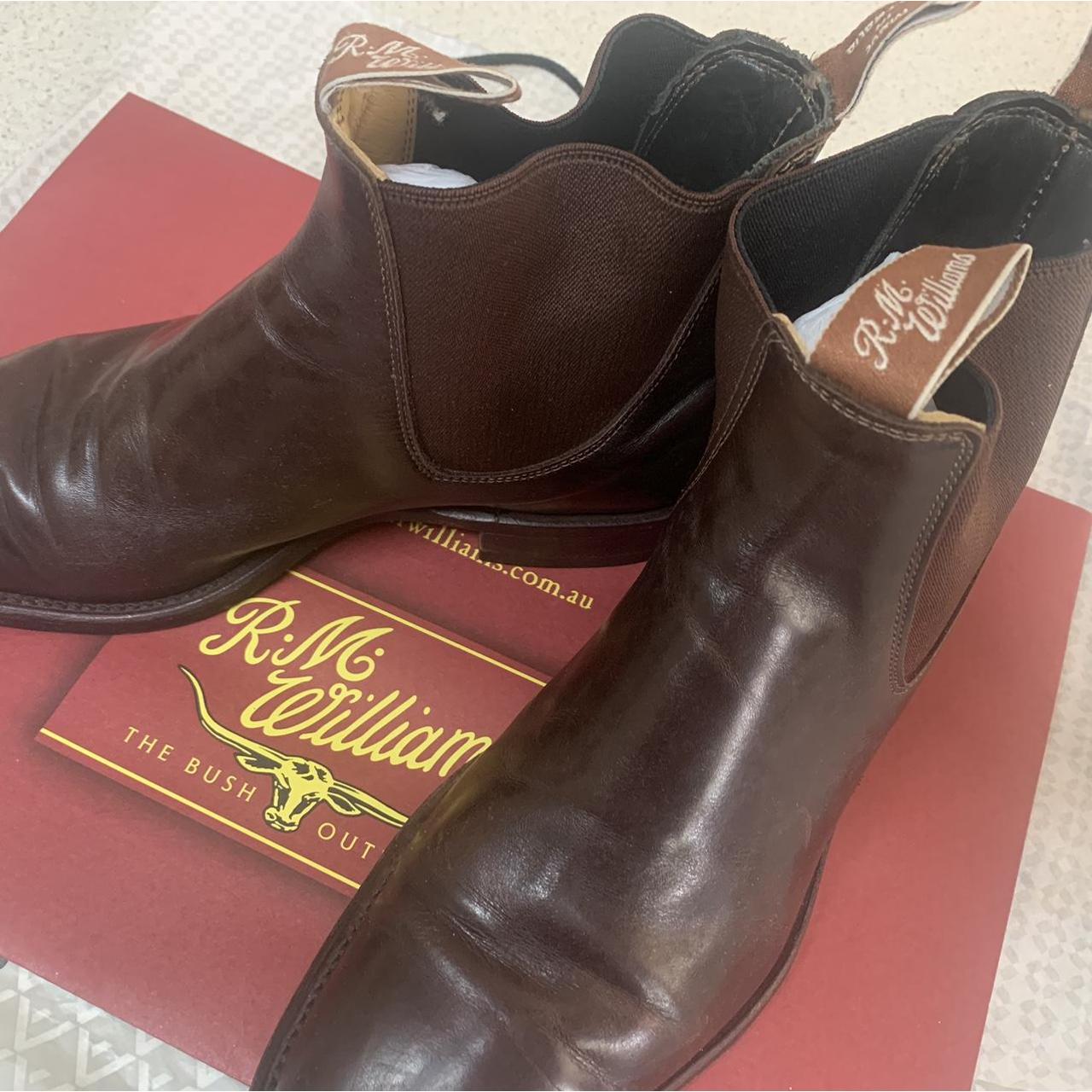 Classic RM Williams leather dress boots. Size 8 1/2... - Depop