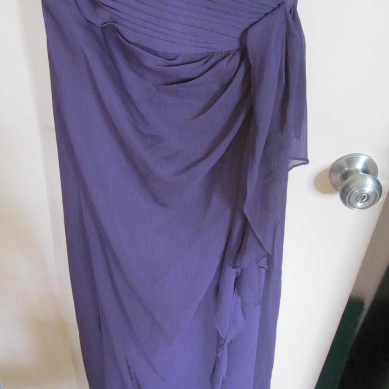 David's Bridal Single Strap Dress - Depop