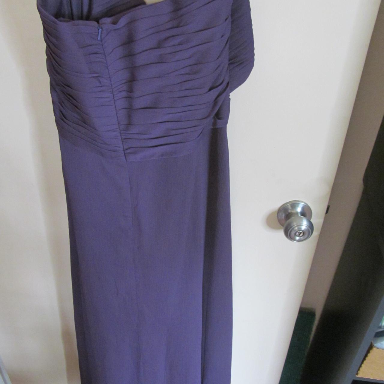 David's Bridal Single Strap Dress - Depop