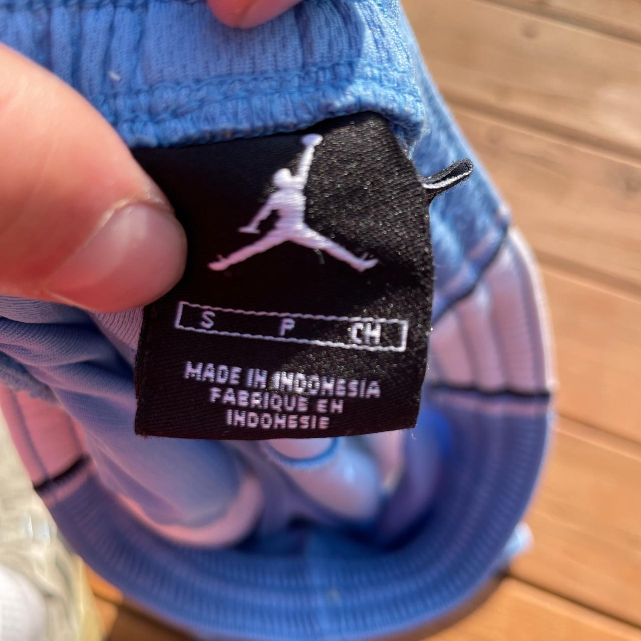 Jordan Men's Blue and White Shorts | Depop