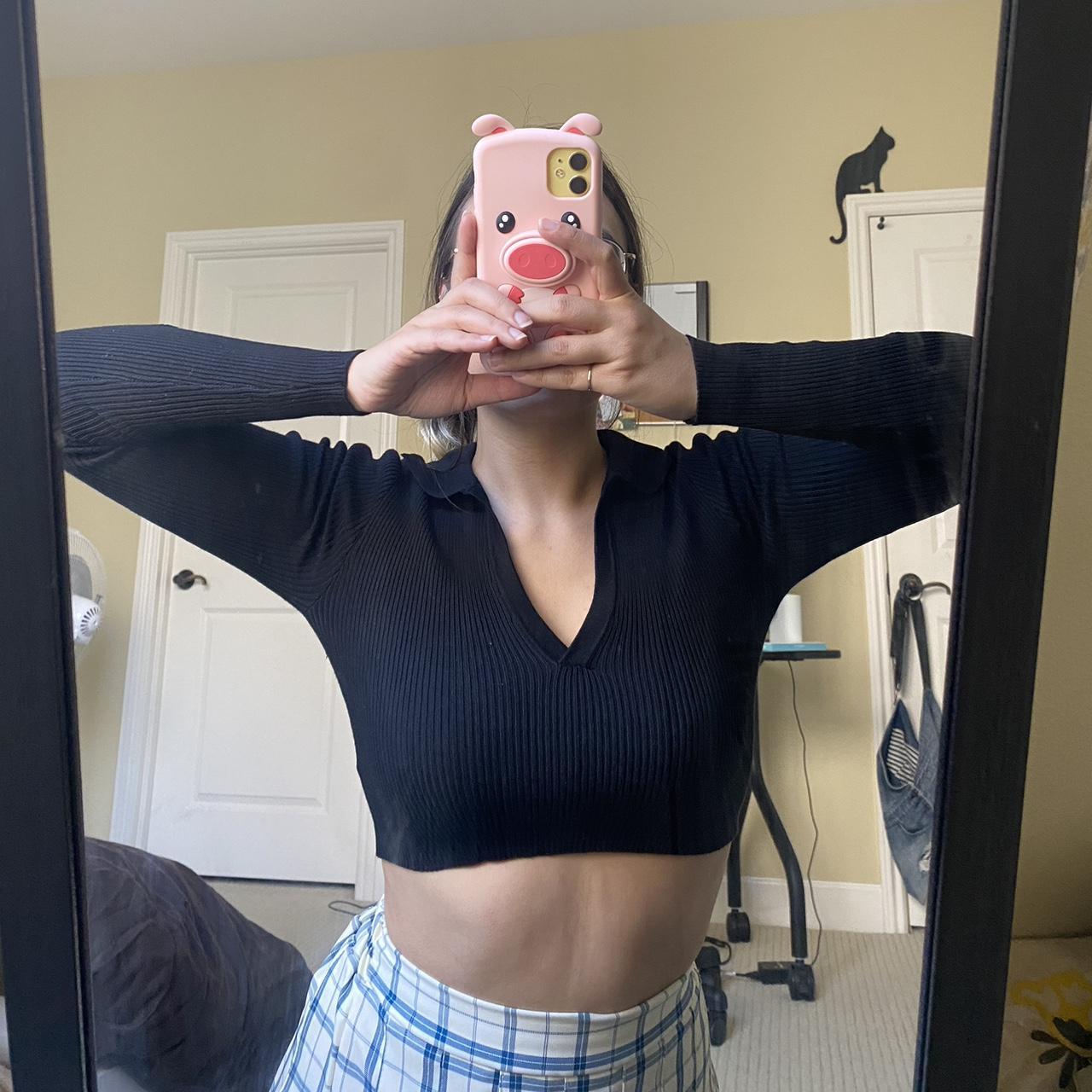 Princess Polly - NEW with tag! black collared,... - Depop