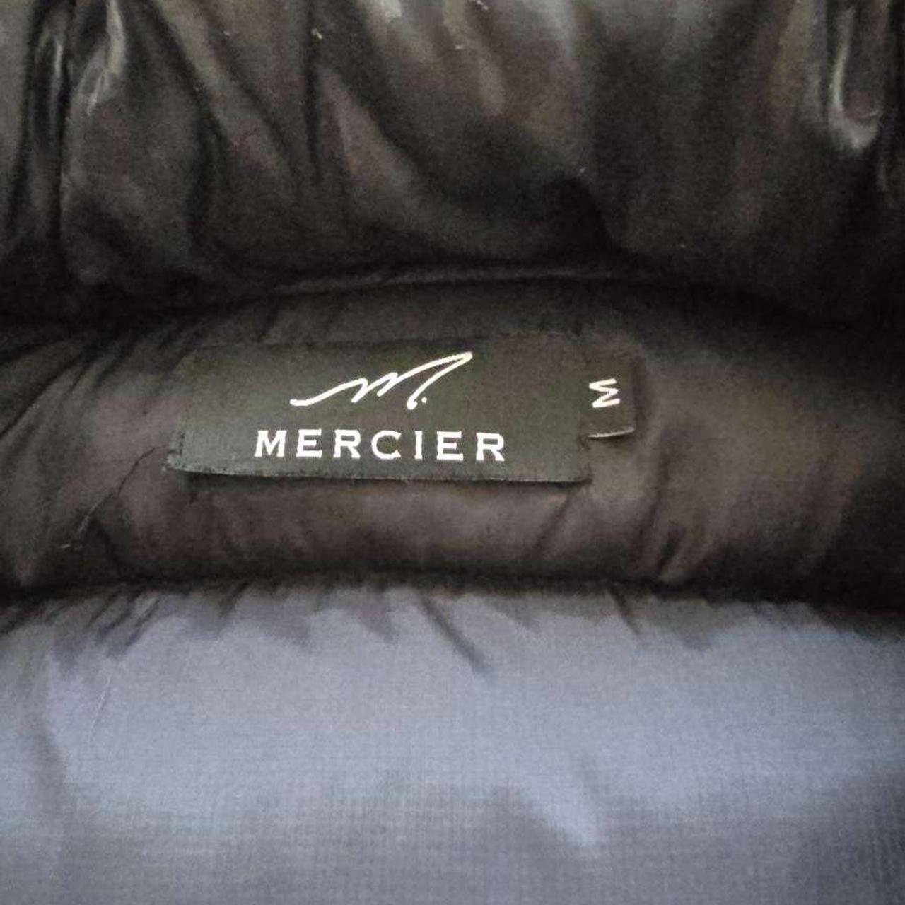 Black puffer jacket #pufferjacket mercier size M... - Depop