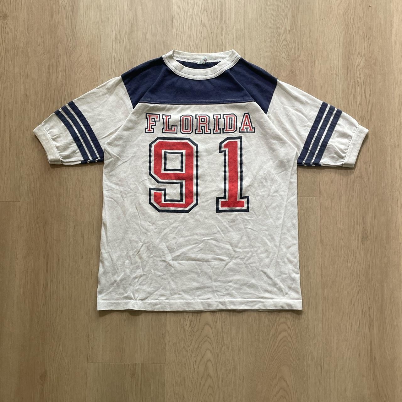 Vintage Florida Gators Rugby Style tee condition is... - Depop