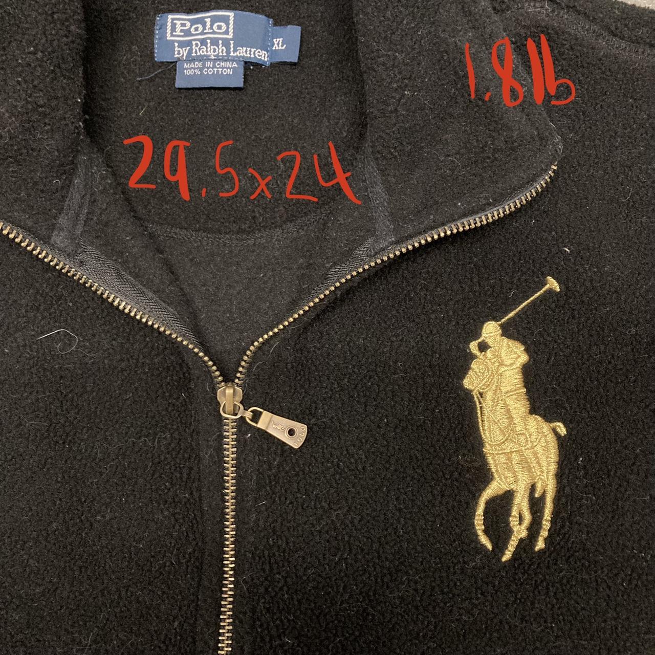 Black Polo Fleece. Polo Ralph Lauren Big Pony Fleece... - Depop