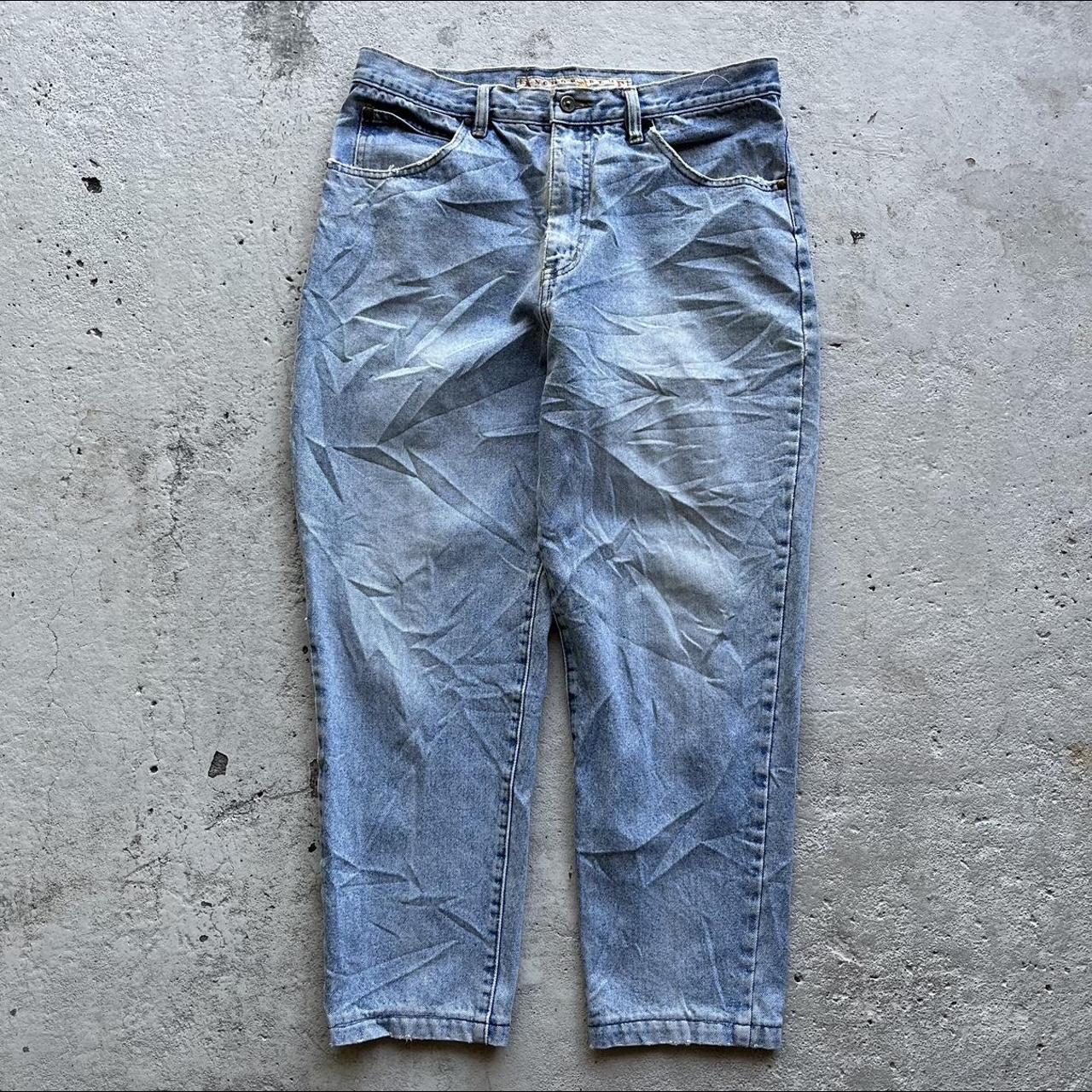 Anchor Blue Men's Blue Jeans | Depop