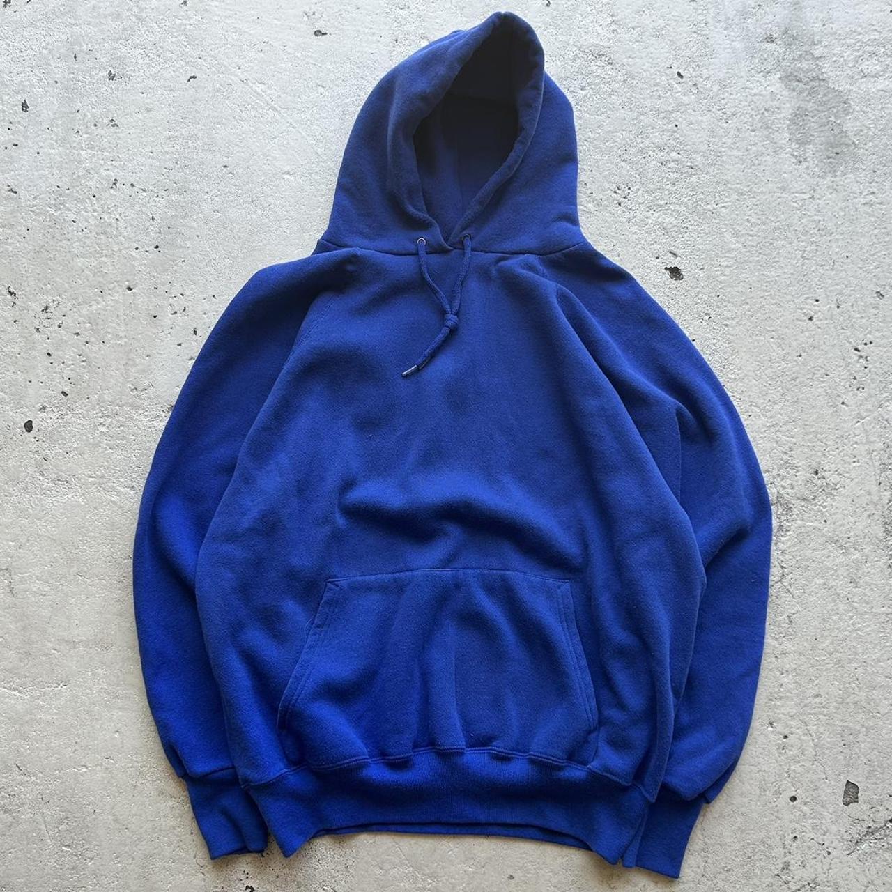 Men's Blue Hoodie | Depop